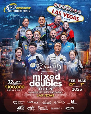 2025 Las Vegas Mixed Doubles Open – Alison Chang｜Taiwanese Passion for Pool